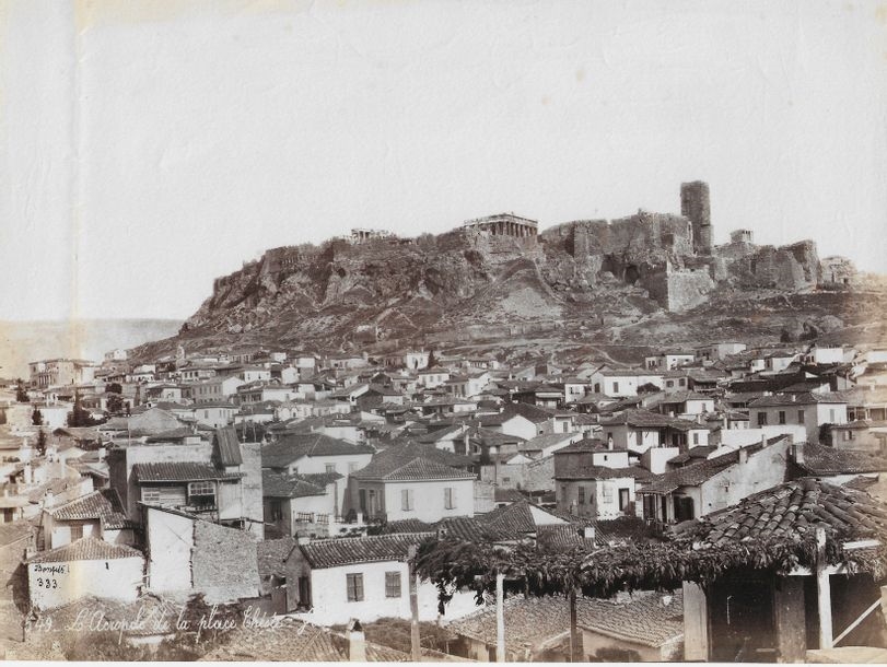 Félix Bonfils | The Acropolis of Theseus Square - Greece (Circa 1870 ...