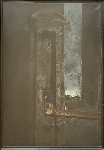 Gérard Puvis | The hanged man (1950) | MutualArt