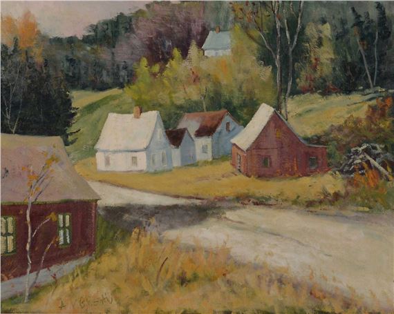 Albert Victorin Breau | Spring fever Huile sur panneau, signée en bas à ...