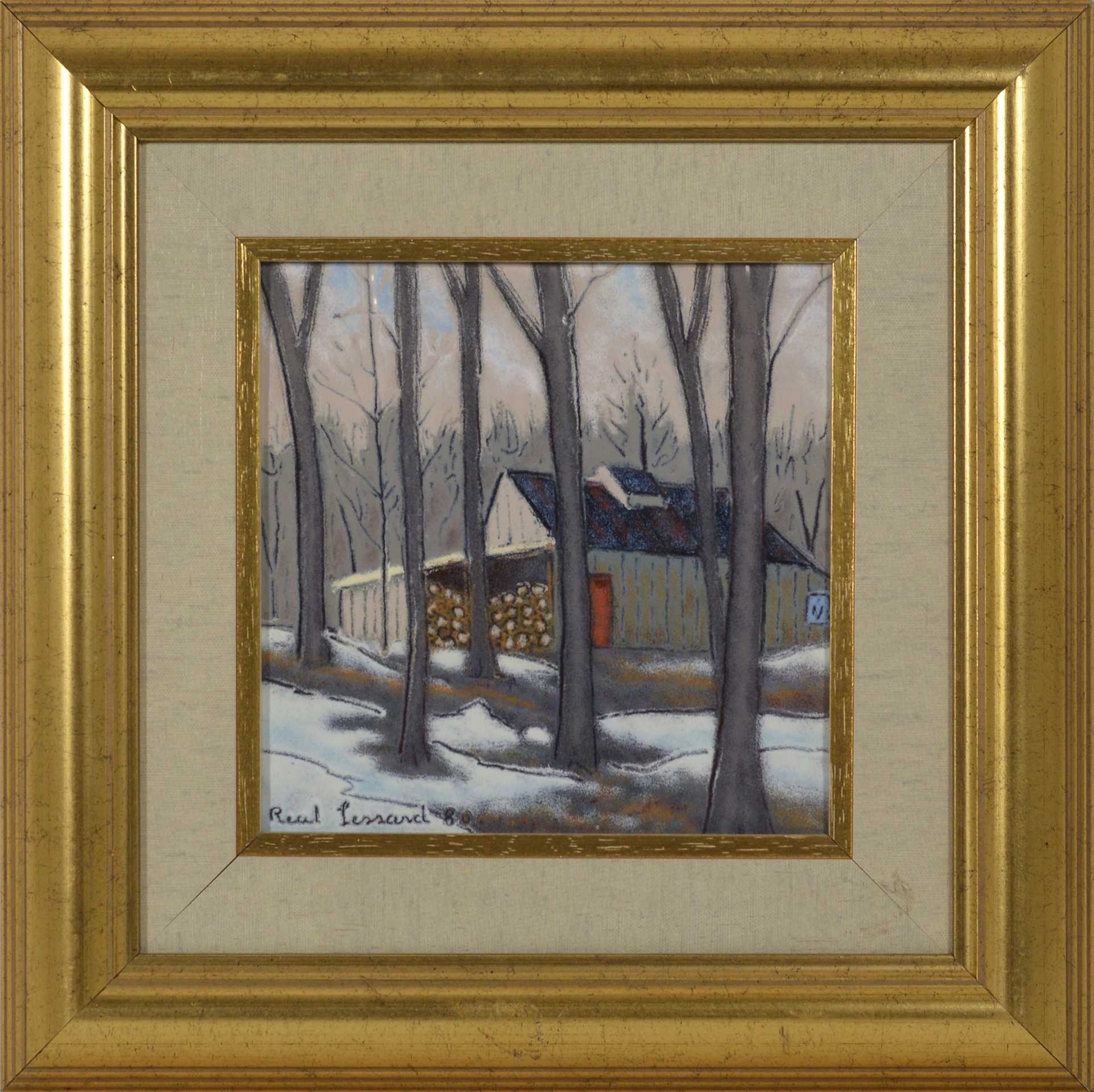 Réal Lessard | Cabane à sucre (1980) | MutualArt