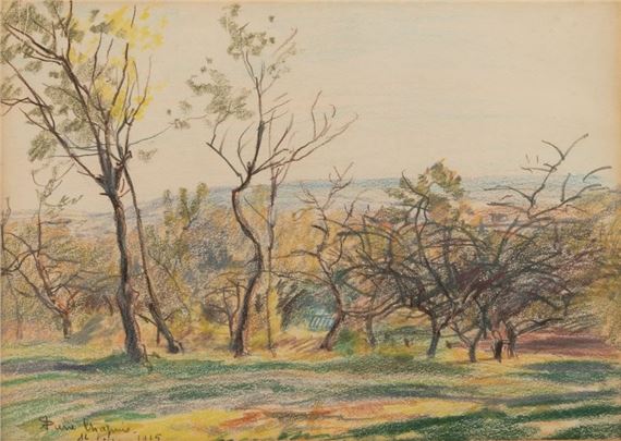 Pierre Marie Alfred Chapuis | Landscape (1915) | MutualArt