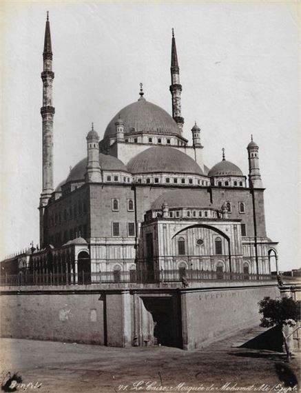 Félix Bonfils | Cairo, Mosque of Mohamet Ali / Egypt (Circa 1870 ...