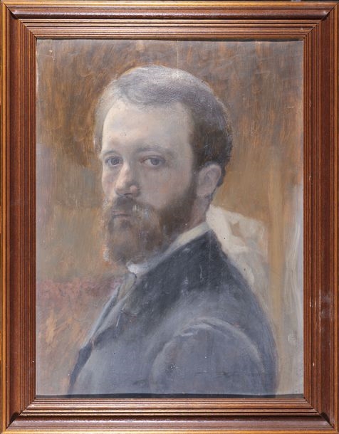 François Joseph Guiguet | Self-portrait | MutualArt