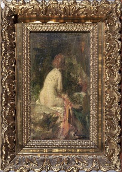 Adrien Henri Tanoux | The bather | MutualArt