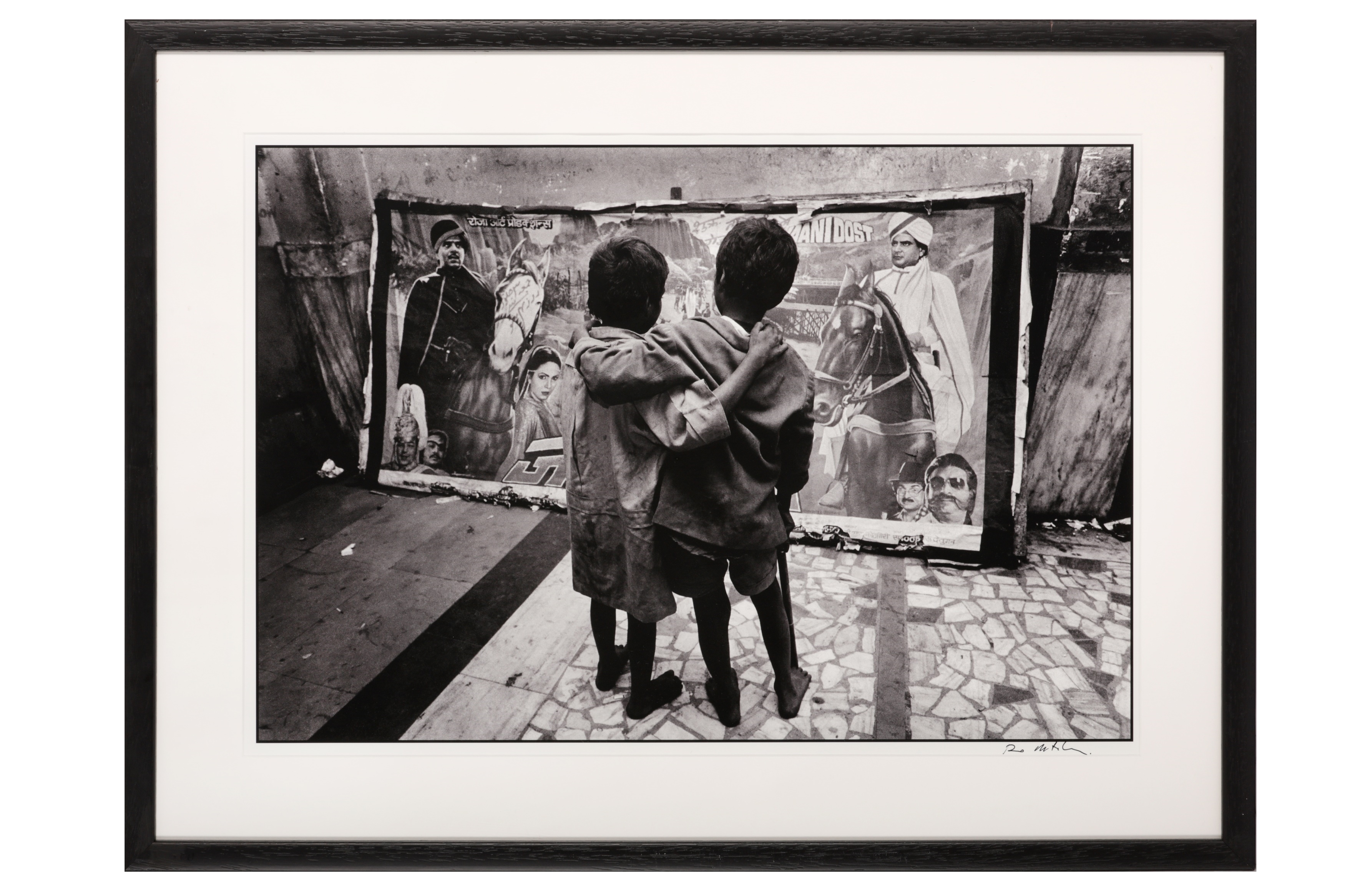 Dario Mitidieri | CHILDREN WITH HINDI FILM POSTER (1959) | MutualArt