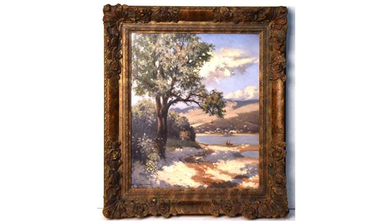 Charles R. Dowell | A Shady Spot Betwixt Dappled Light | MutualArt