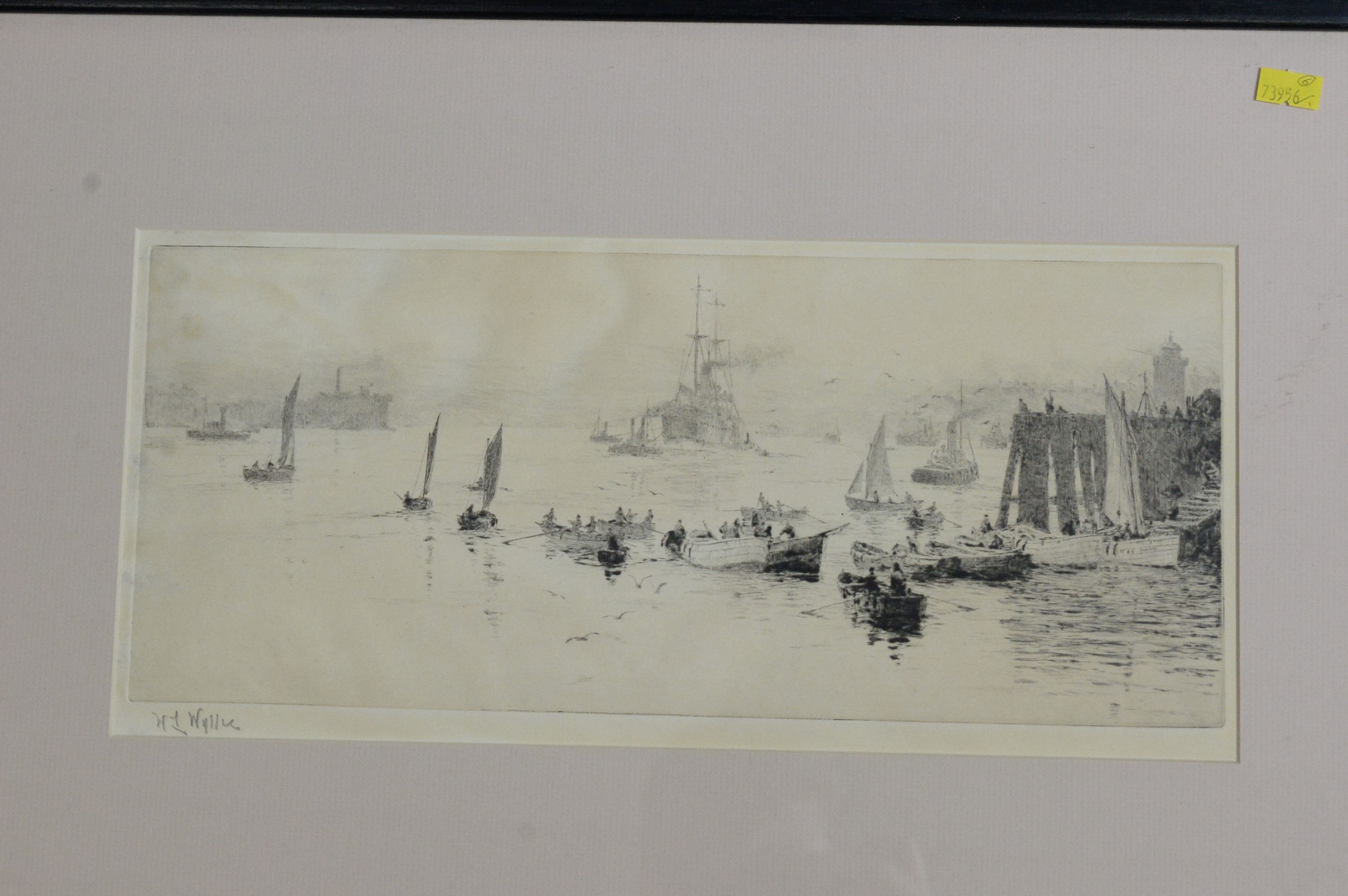 William Lionel Wyllie | Six Original Drypoint-Etchings of the River ...