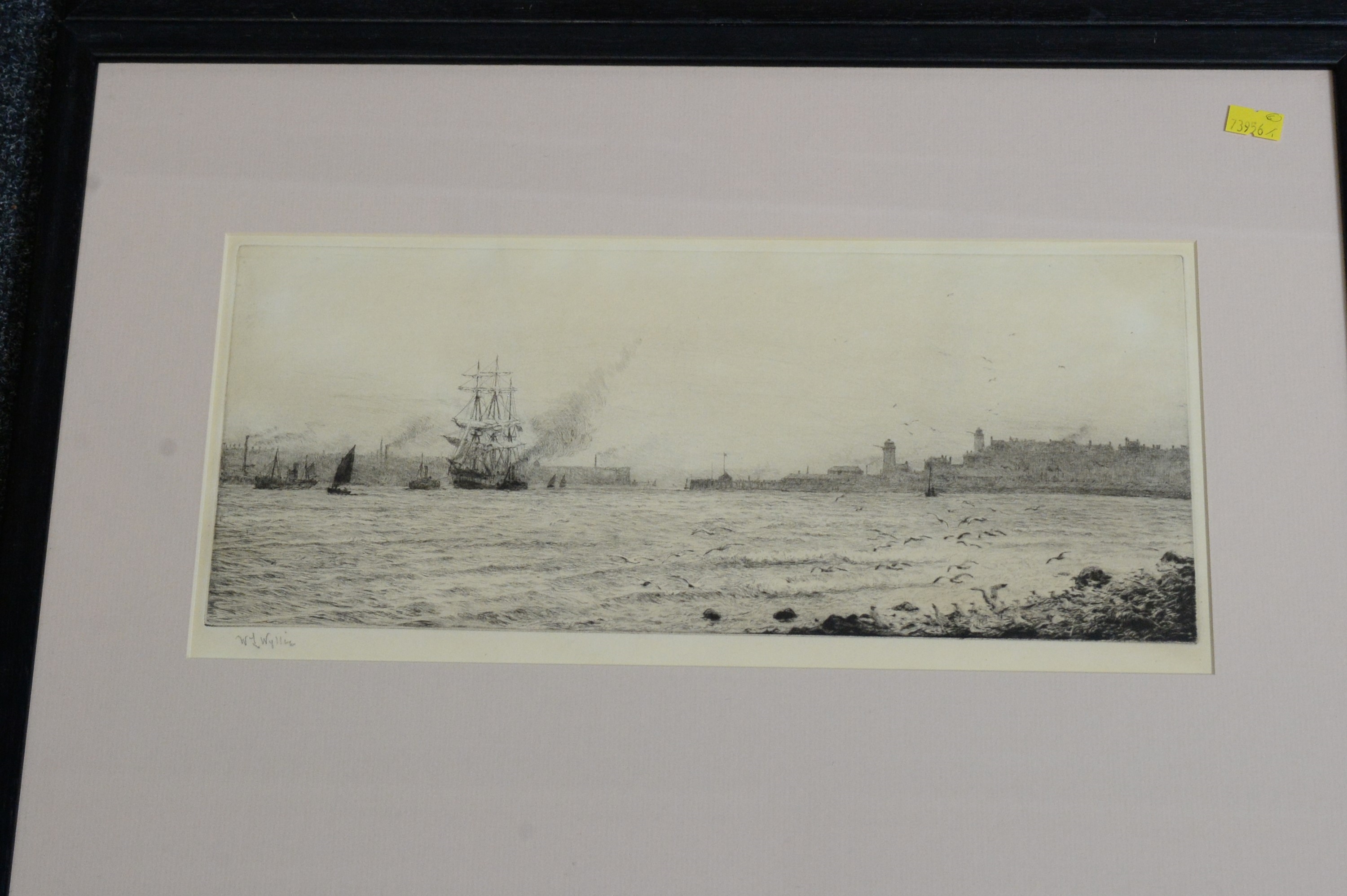 William Lionel Wyllie | Six Original Drypoint-Etchings of the River ...