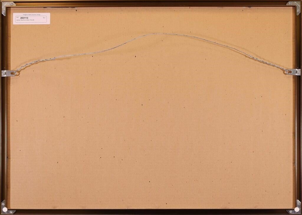James Stanford Stan Perrott | WINTER TREES AND HILLSIDE; 1993 (1993 ...