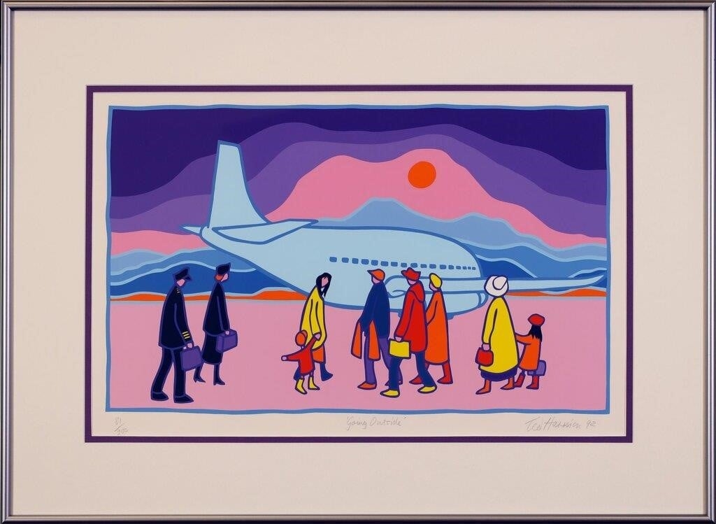 Ted Harrison | GOING OUTSIDE; 1992 (1992) | MutualArt