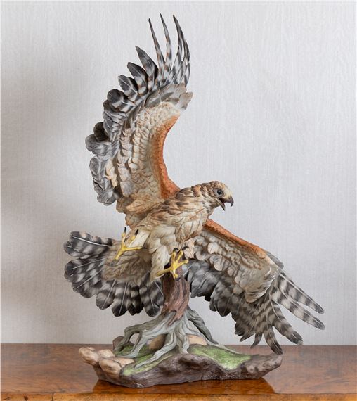 Edward Marshall Boehm | A limited edition bisque porcelain figure of an ...