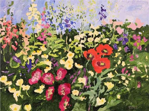 Claude A. Simard | At the Market (1994) | MutualArt