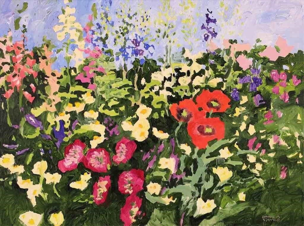 Claude A. Simard | Tulips at Springtime (1996) | MutualArt