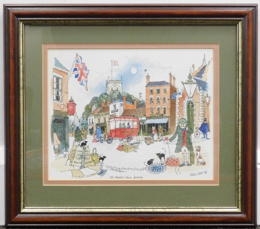 Colin Carr | Old Market Place | MutualArt