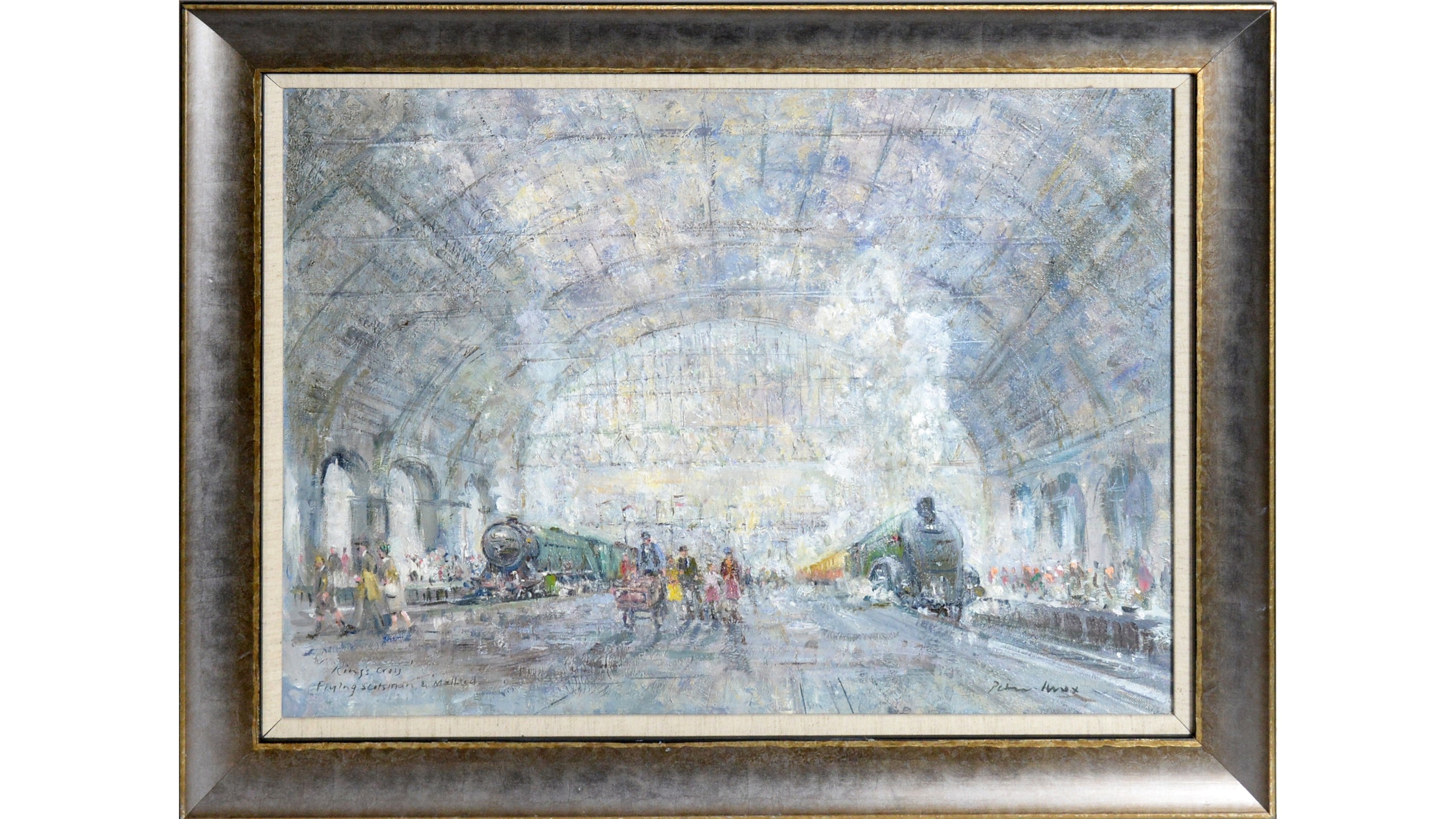 Peter Knox | King's Cross - Flying Scotsman & Mallard, | MutualArt