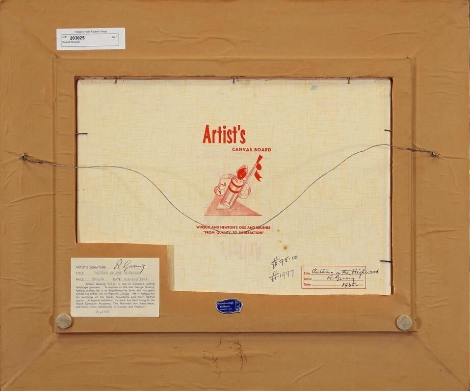 Roland Gissing | AUTUMN ON THE HIGHWOOD; 1965 (1965) | MutualArt