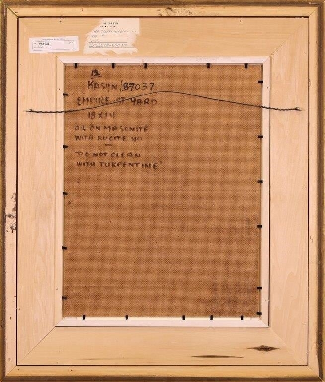 John Kasyn | EMPIRE ST. YARD | MutualArt