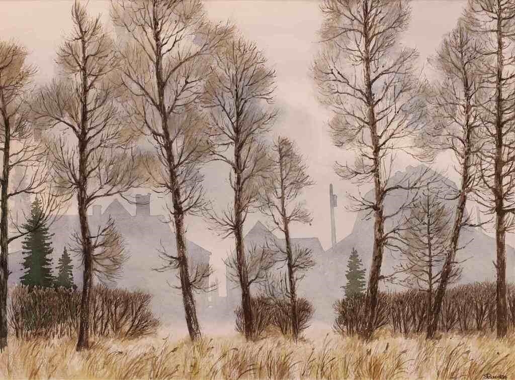 James Stanford Stan Perrott | WINTER FOG;1984 (1984) | MutualArt