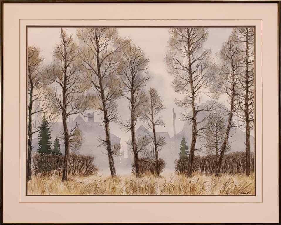 James Stanford Stan Perrott | WINTER FOG;1984 (1984) | MutualArt