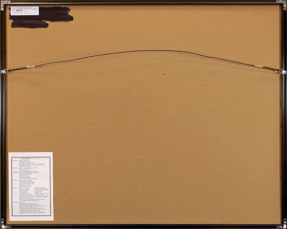 James Stanford Stan Perrott | WINTER FOG;1984 (1984) | MutualArt