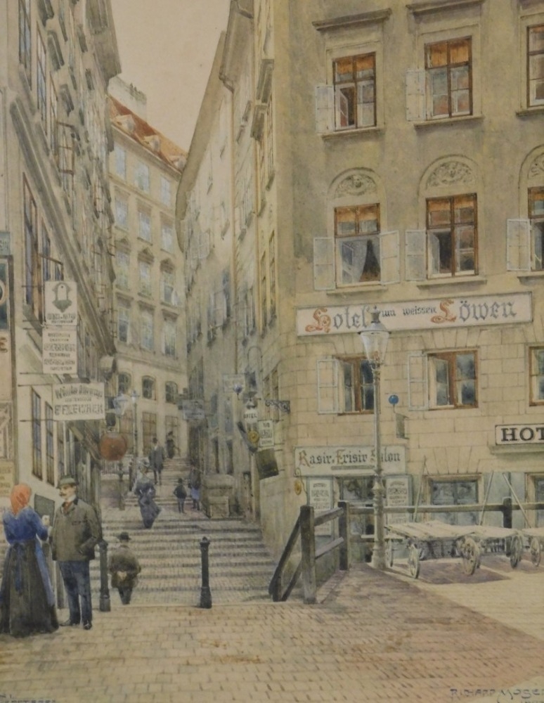 Richard Moser | Wien Fischerstiege | MutualArt