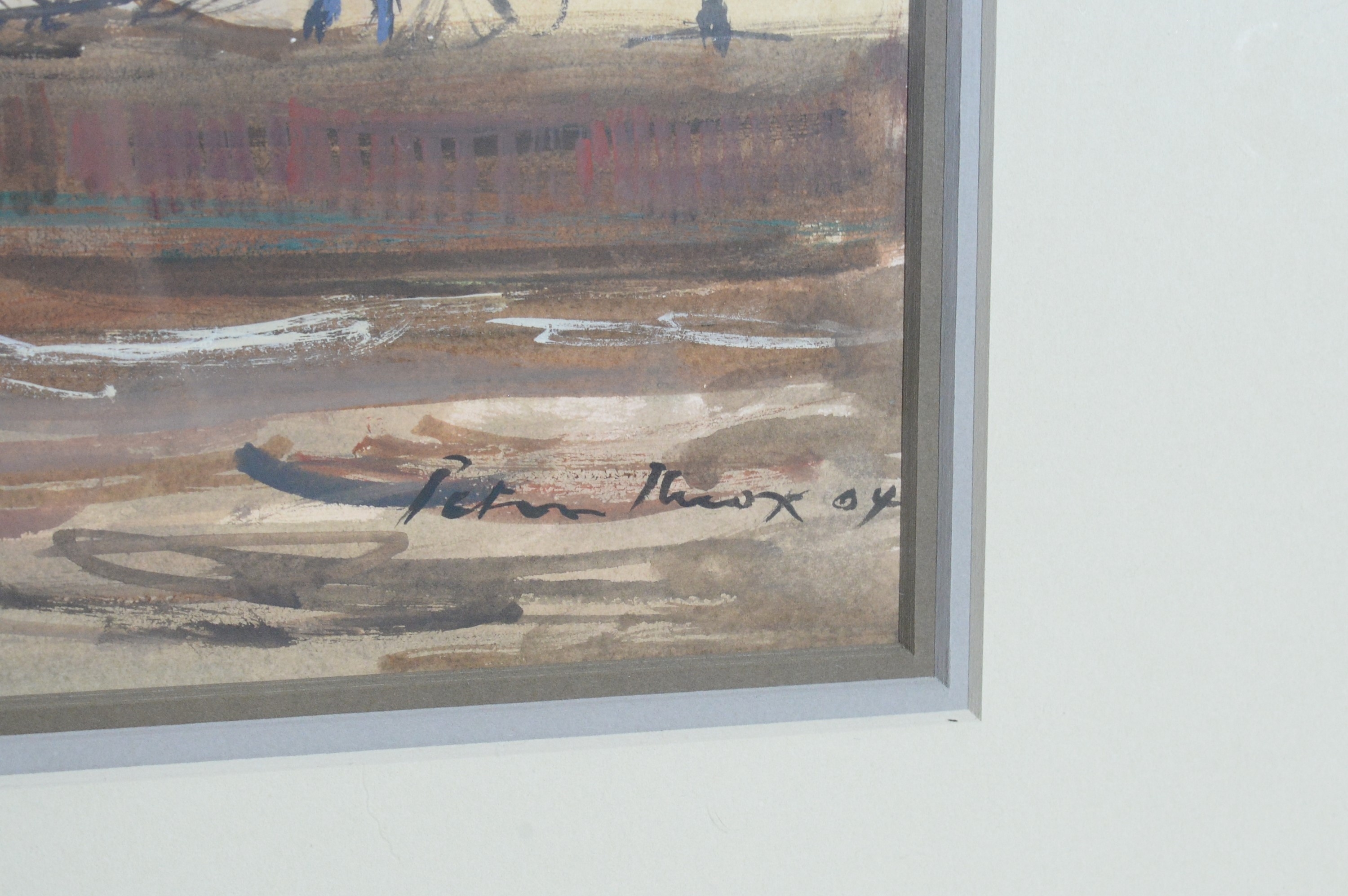 Peter Knox | The Tyne - Coming Down River on the Tide, | MutualArt