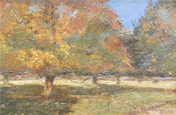 Thomas George Storey | Chestnut trees | MutualArt