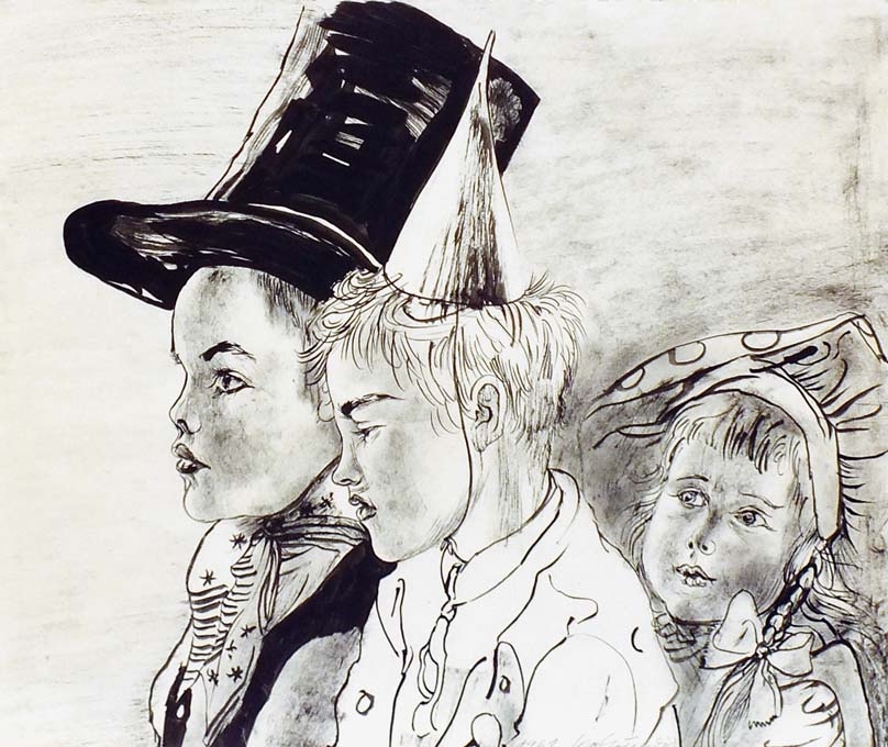 Lea Grundig | Kinderfasching (1961) | MutualArt