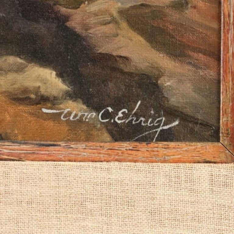 William Columbus Ehrig | big wave crashing | MutualArt