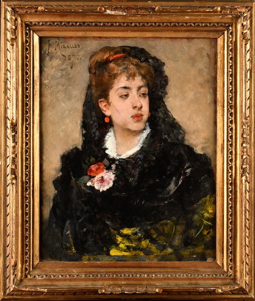 Spanish Woman Painting