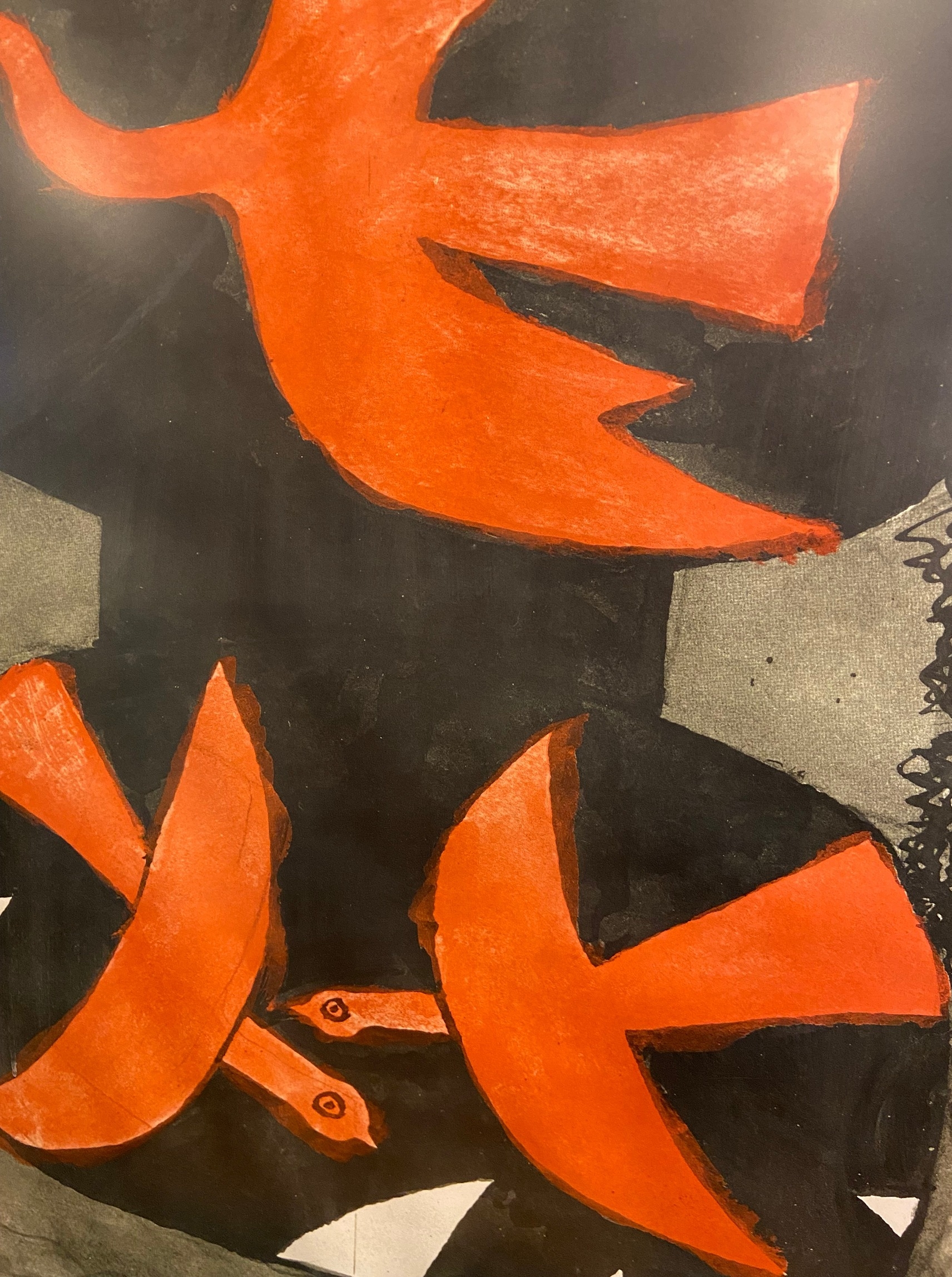 Georges Braque | AFTER GEORGES BRAQUE Birds Offset Print | MutualArt