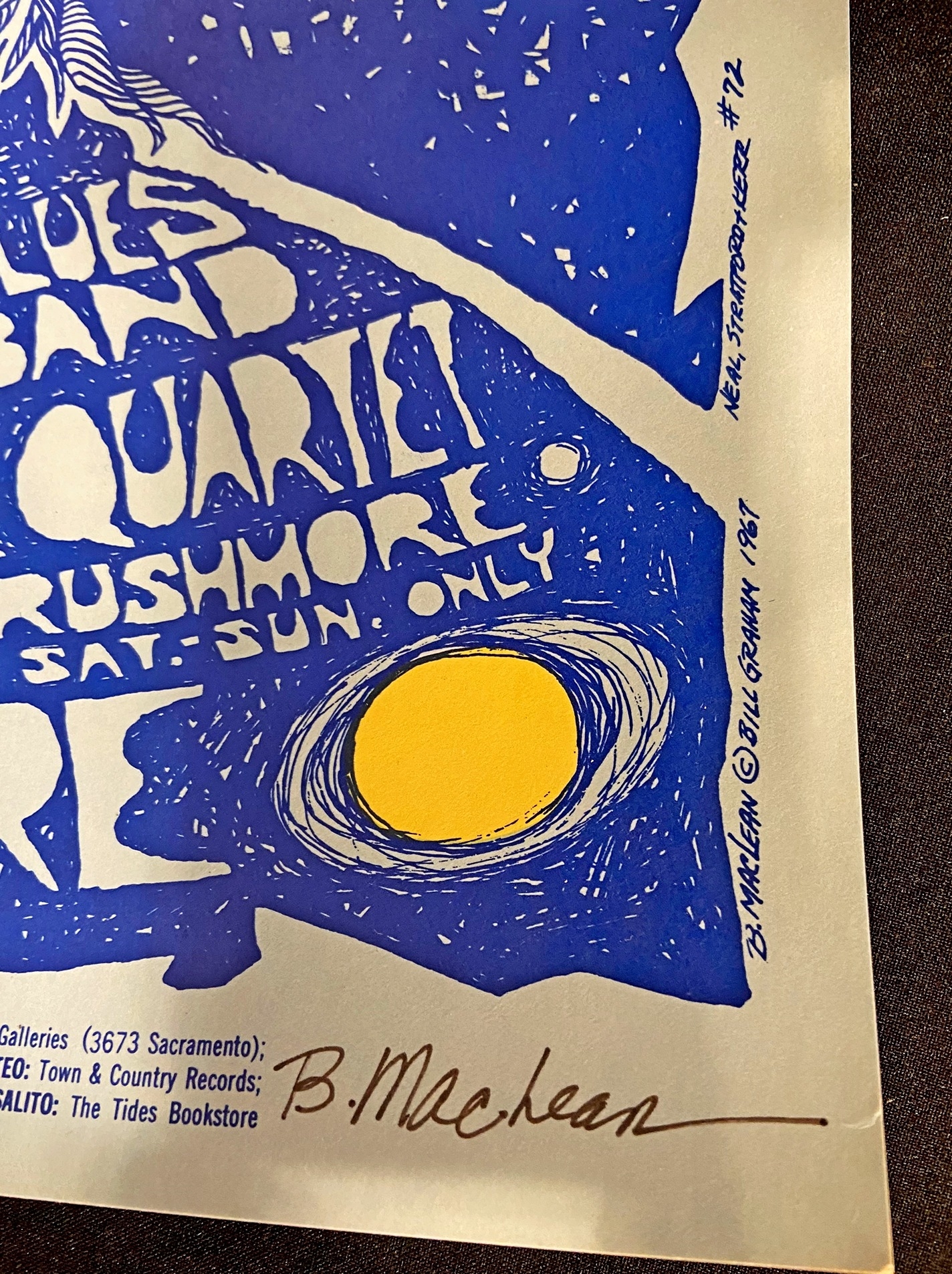 Bonnie MacLean | 1967 The PAUL BUTTERFIELD BLUES BAND Poster by BONNIE ...