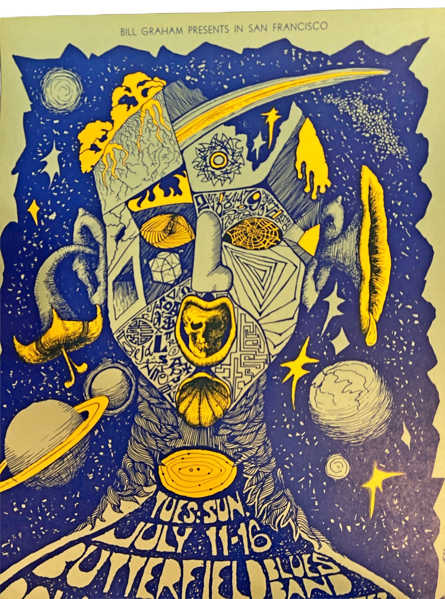 Bonnie MacLean | 1967 The PAUL BUTTERFIELD BLUES BAND Poster by BONNIE ...