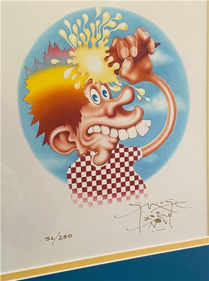 Stanley Mouse | GRATEFUL DEAD Ice Cream Kid STANLEY MOUSE Signed Giclee ...