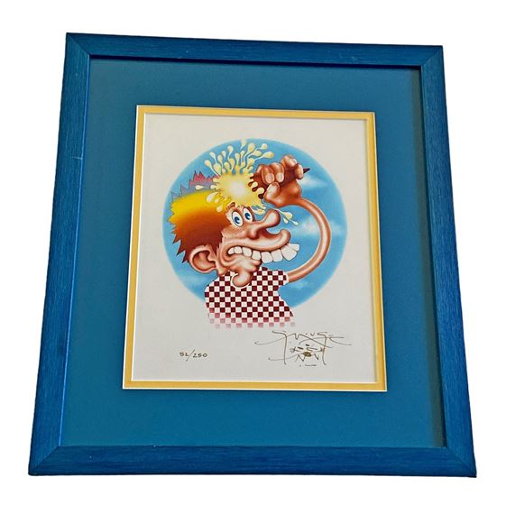 Stanley Mouse | GRATEFUL DEAD Ice Cream Kid STANLEY MOUSE Signed Giclee ...