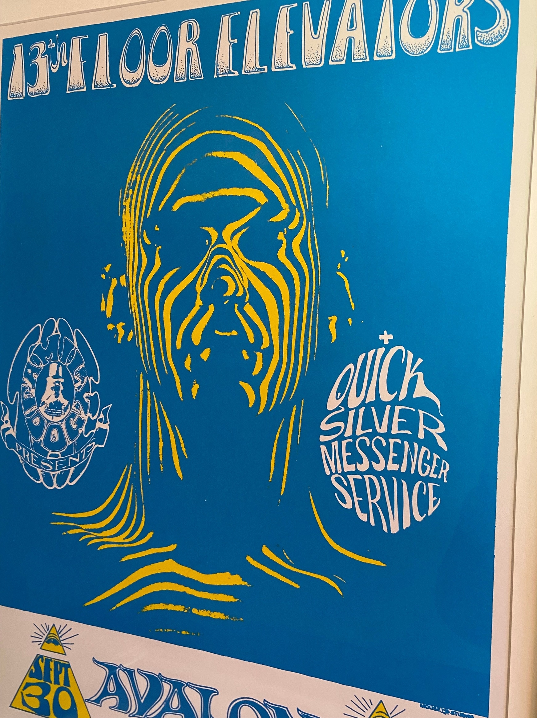 Stanley Mouse | 1966 Zebra Man 13TH FLOOR ELEVATORS Poster by STANLEY ...