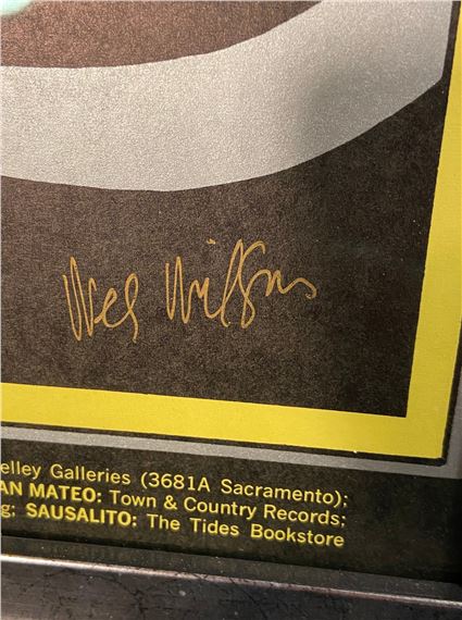 Steve Miller | WES WILSON Signed 1967 BUFFALO SPRINGFIELD The STEVE ...