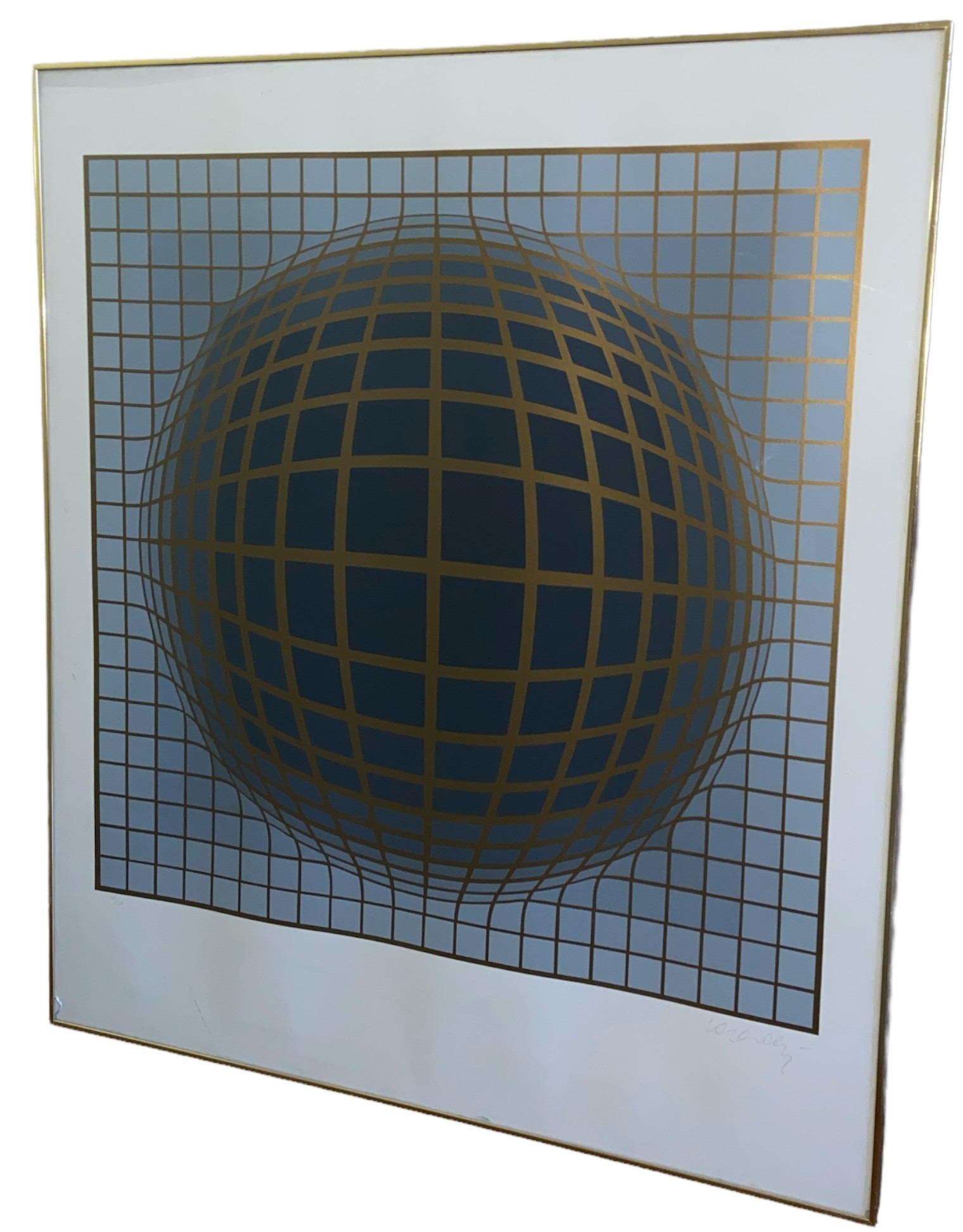 Victor Vasarely | VASARELY Kinetic Composition, Silver Sphere | MutualArt