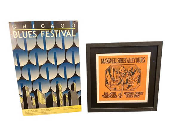 Robert Crumb | Two Chicago Blues Festival & Maxwell Street Alley Blues ...