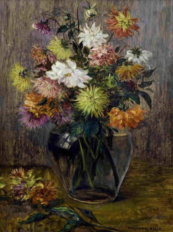 Walter Firle | Walther: Astern in einer Glasvase | MutualArt