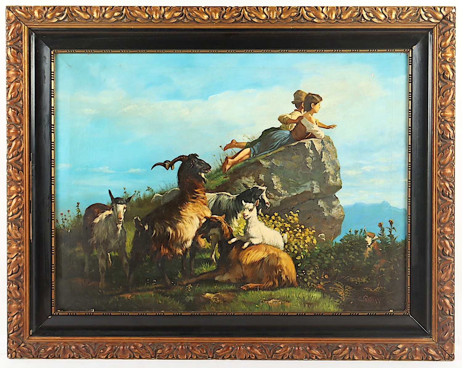 Giuseppe Palizzi | Alpenidylle | MutualArt