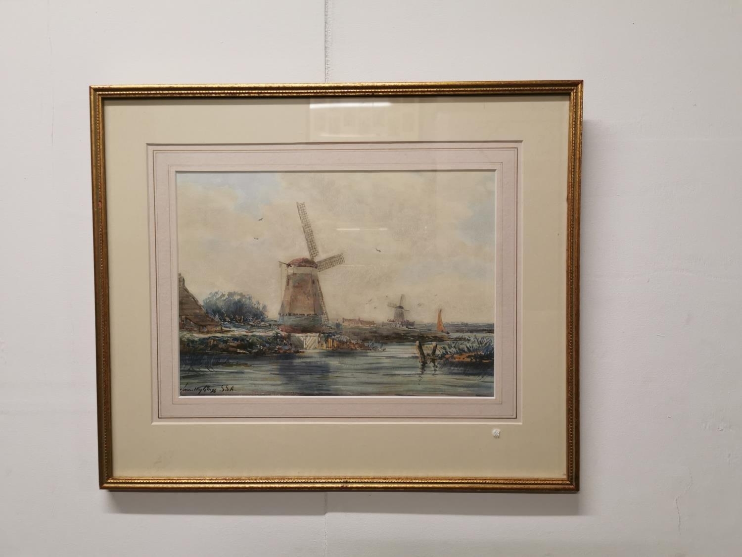 John Hamilton Glass | Windmill Scene | MutualArt