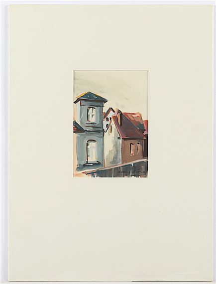 Hans Piene | Häuser | MutualArt