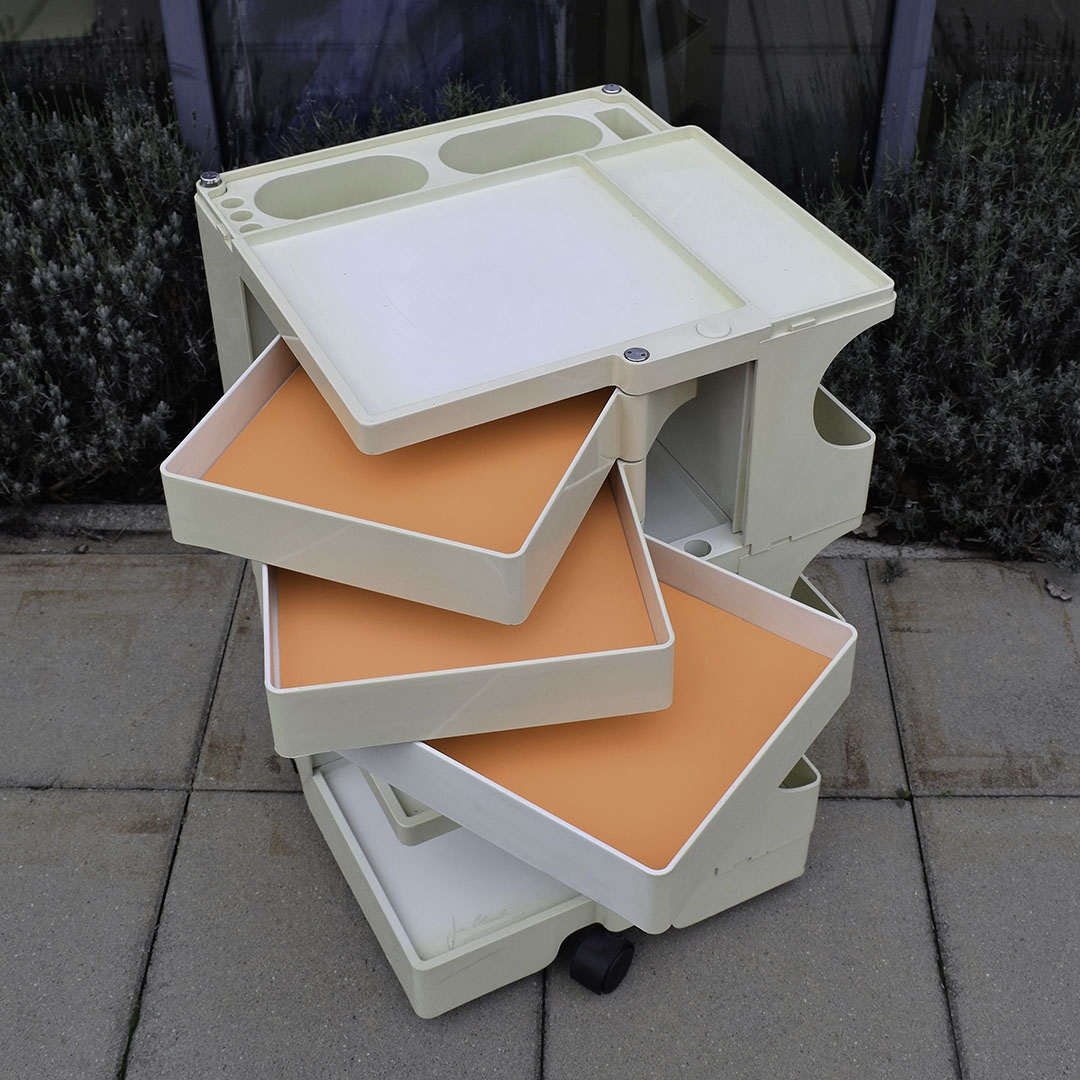 Joe Cesare Colombo | Architectural furniture by Joe COLOMBO in cream ...