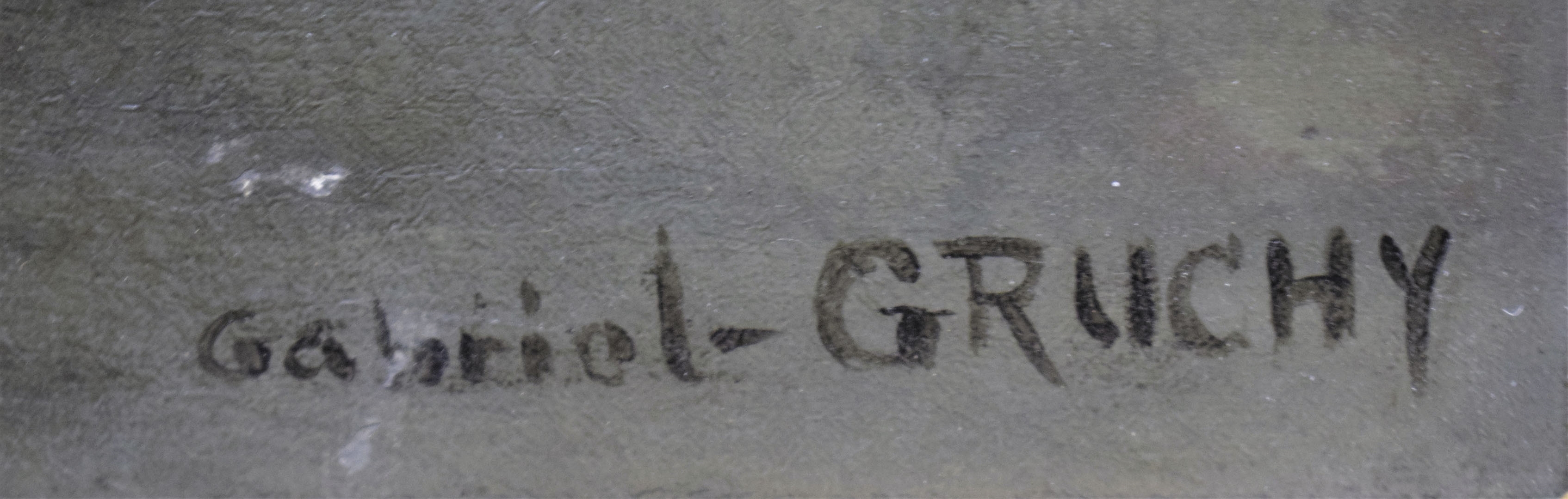 Gabriel Gruchy | Le départ des soldats | MutualArt