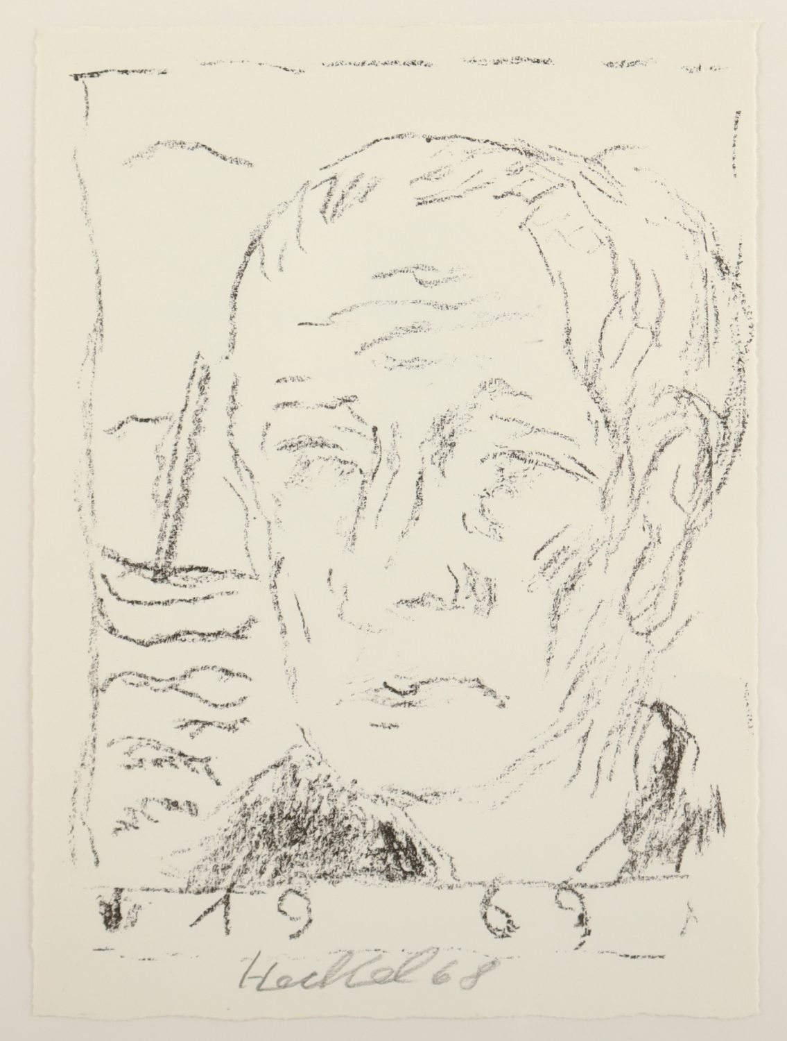 Erich Heckel | Portrait (1969) | MutualArt