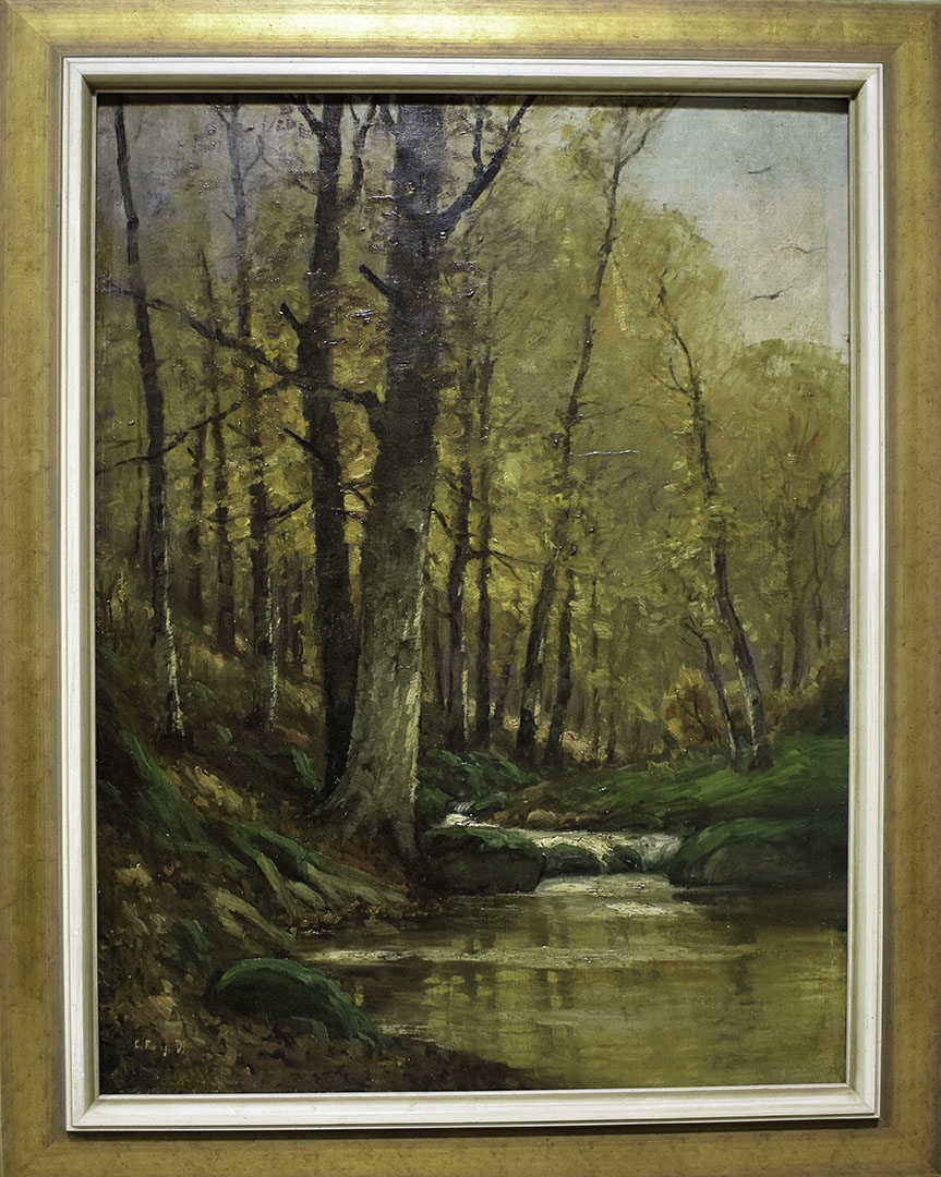 Carl Fey | Forest scene | MutualArt