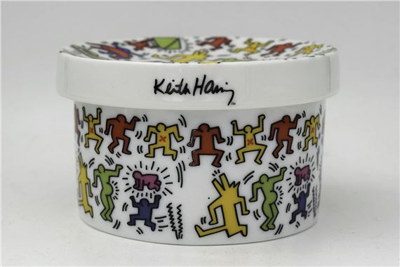 Keith Haring | A sugar bowl designed by Keith HARING | MutualArt