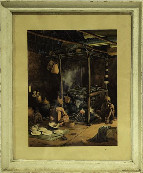 Émile Ralambo | Preparation of the meal in Madagascar | MutualArt