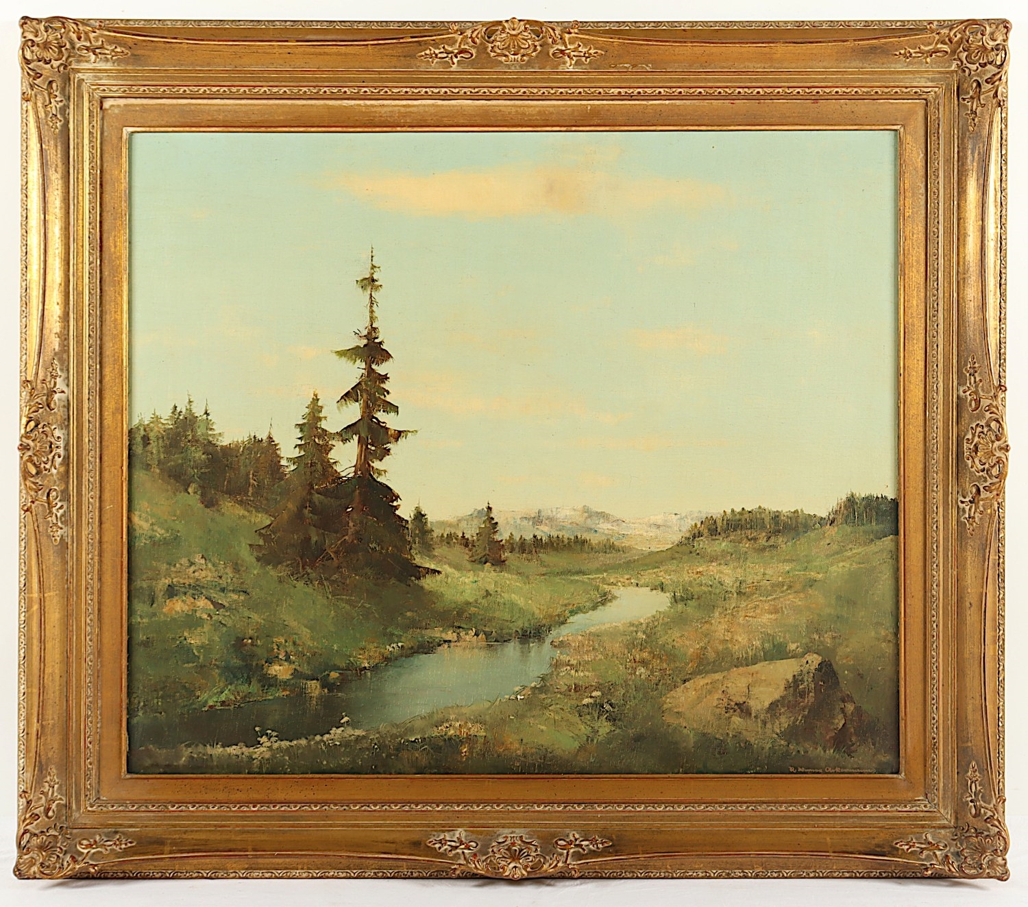 Rudolf Werner Ackermann | Klarer Tag im Gebirge | MutualArt